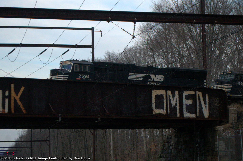 NS SD70M 2594 leads 17G